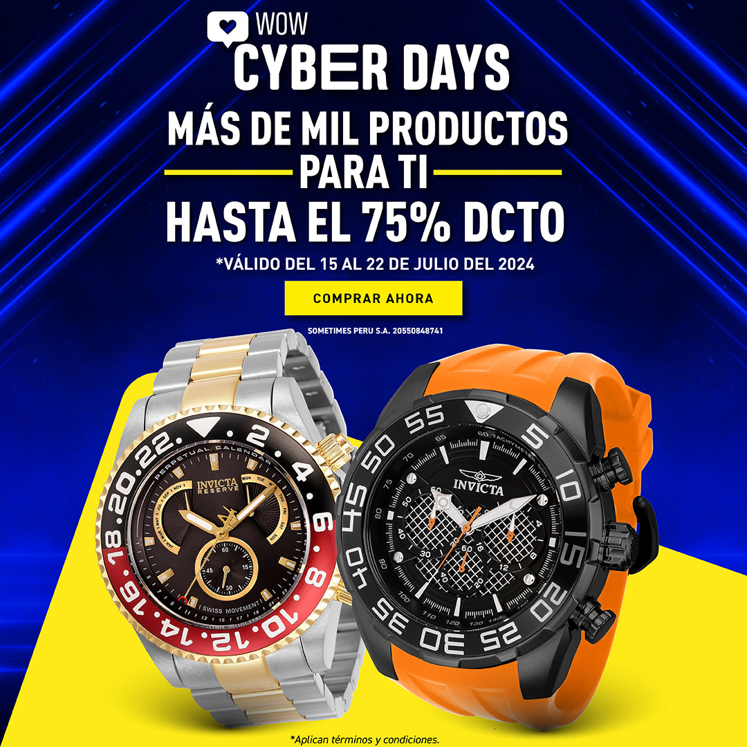 Relojes Invicta Perú