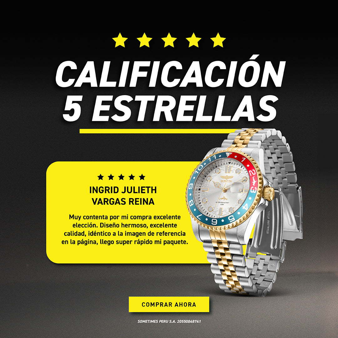 Relojes Invicta Perú